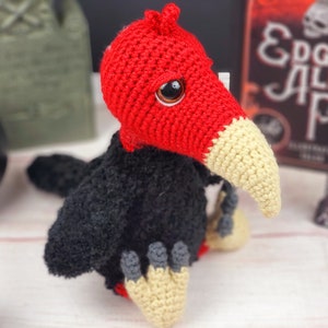 Vulture Crochet Pattern, Crochet Pattern, Crochet Vulture, Amigurumi ...