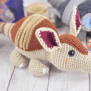 Armadillo, Armadillo Pattern, Crochet Pattern, Amigurumi, Crochet ...