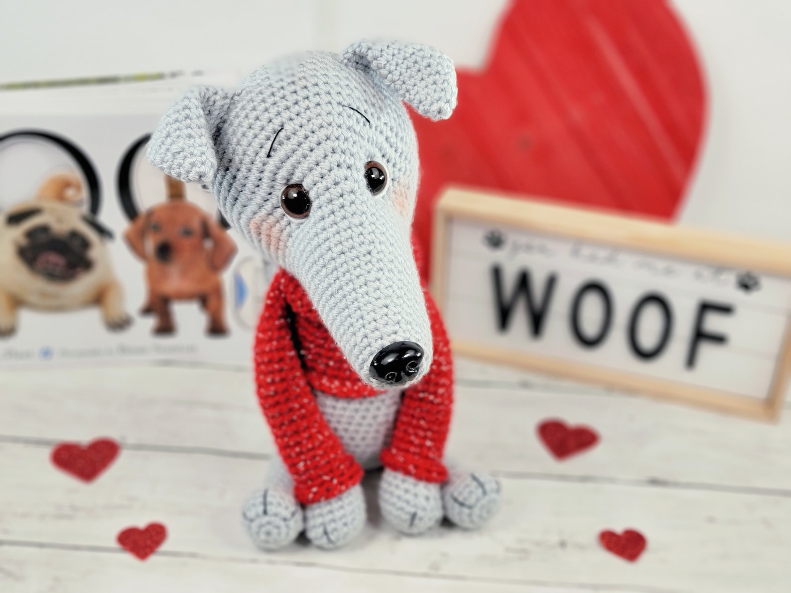 Greyhound, Crochet Greyhound, Greyhound Crochet Pattern, Crochet ...