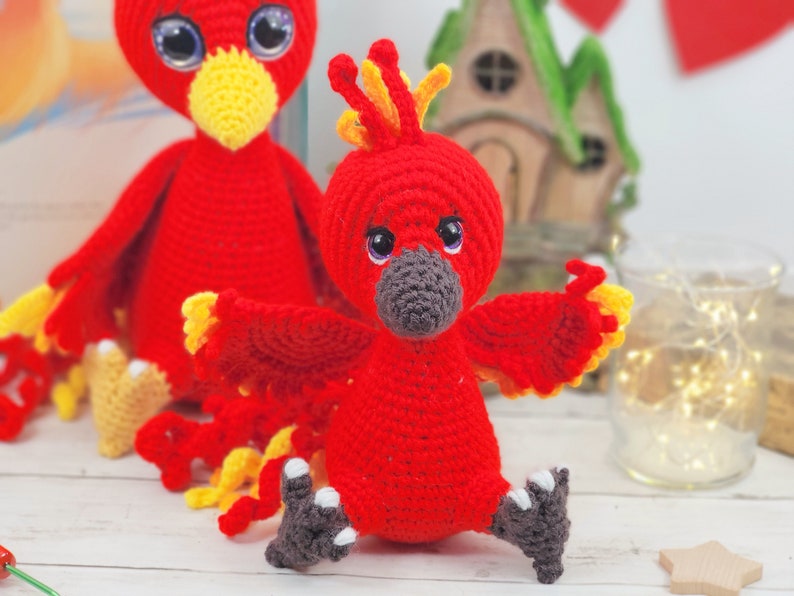 Phoenix Crochet Pattern Crochet Pattern Crochet Pattern - Etsy