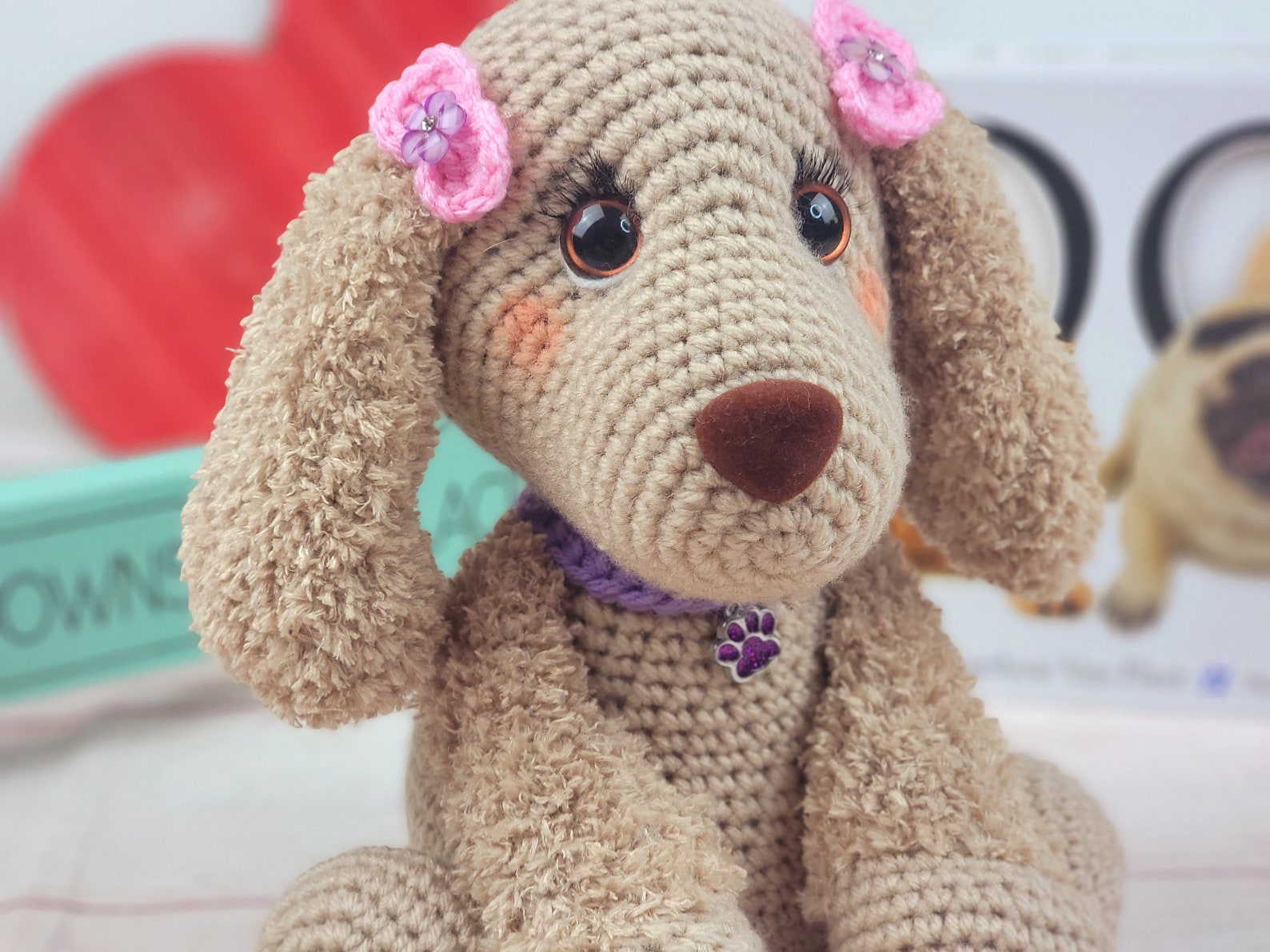 Cocker Spaniel, Crochet Cocker Spaniel, Cocker Spaniel Pattern, Crochet ...