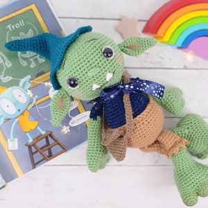 Goblin, Goblin Crochet Pattern, Crochet Goblin, Goblin Tutorial ...