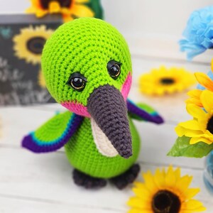 Hummingbird, Hummingbird Crochet Pattern, Crochet Pattern, Pattern ...
