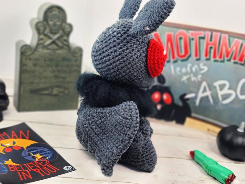 Mothman Mothman Crochet Pattern Crochet Pattern Pattern - Etsy