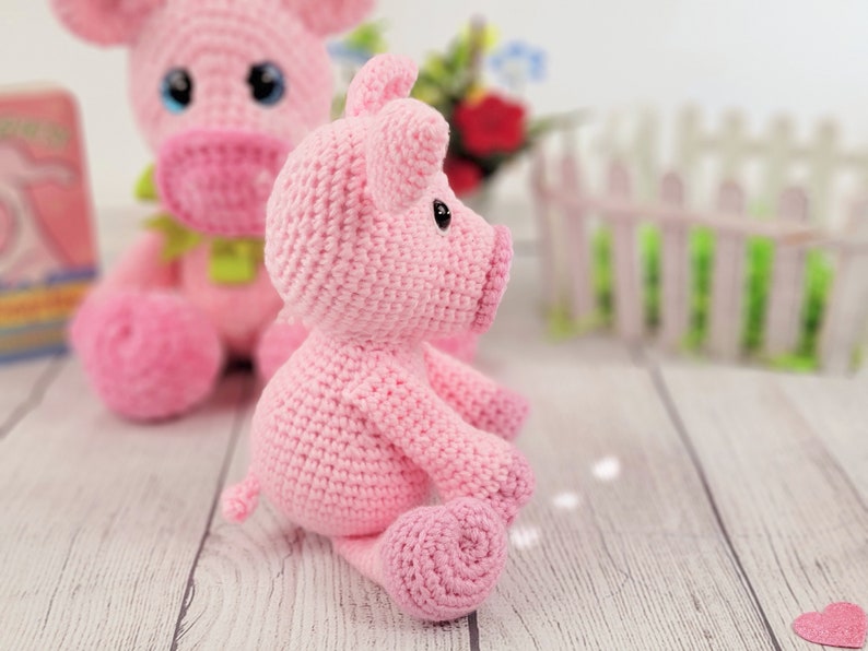 Pig Crochet Pattern Crochet Pig Crochet Pattern Pattern - Etsy