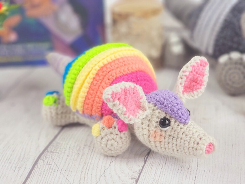Armadillo Armadillo Pattern Crochet Pattern Amigurumi - Etsy