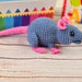 Rat Crochet Pattern, Crochet Rat, Rat Tutorial, Crochet Pattern, Rat ...