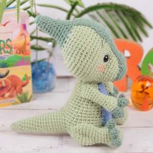 Parasalphosaurus, Dinosaur Crochet Pattern, Crochet Pattern, Crochet ...