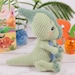 Parasalphosaurus, Dinosaur Crochet Pattern, Crochet Pattern, Crochet ...