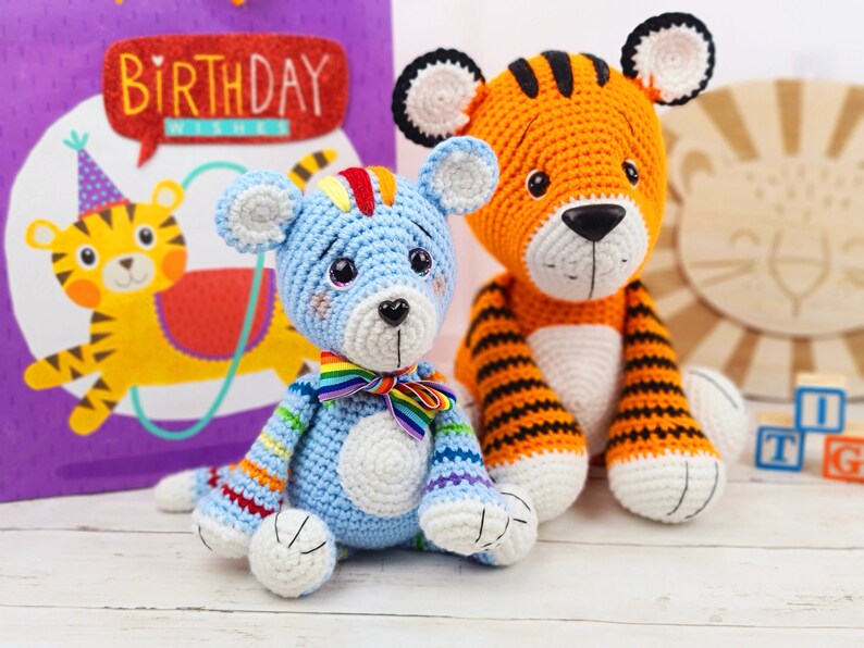 Tiger Crochet Pattern, Crochet Tiger, Tiger Pattern, Crochet Pattern ...