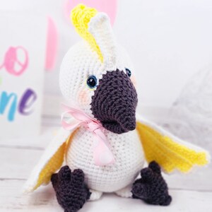 Cockatoo, Cockatoo Crochet Pattern, Crochet Cockatoo, Crochet Pattern ...