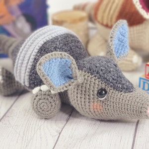 Armadillo, Armadillo Pattern, Crochet Pattern, Amigurumi, Crochet ...