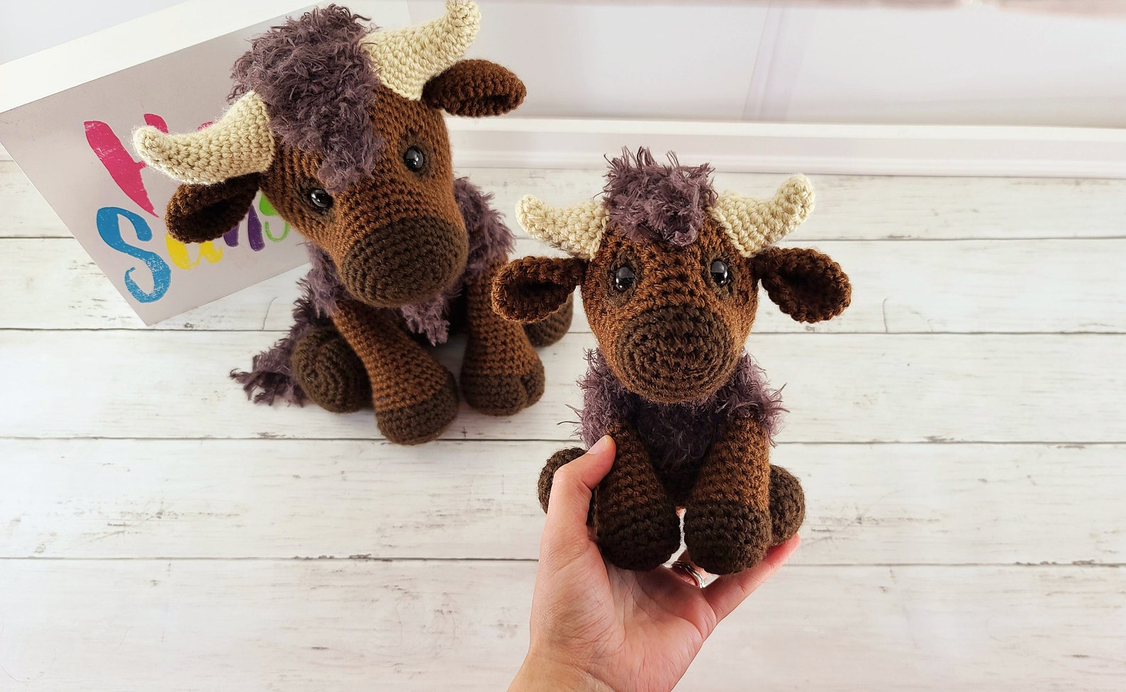 Mini Bison Mini Bison Crochet Pattern Crochet Pattern | Etsy Canada