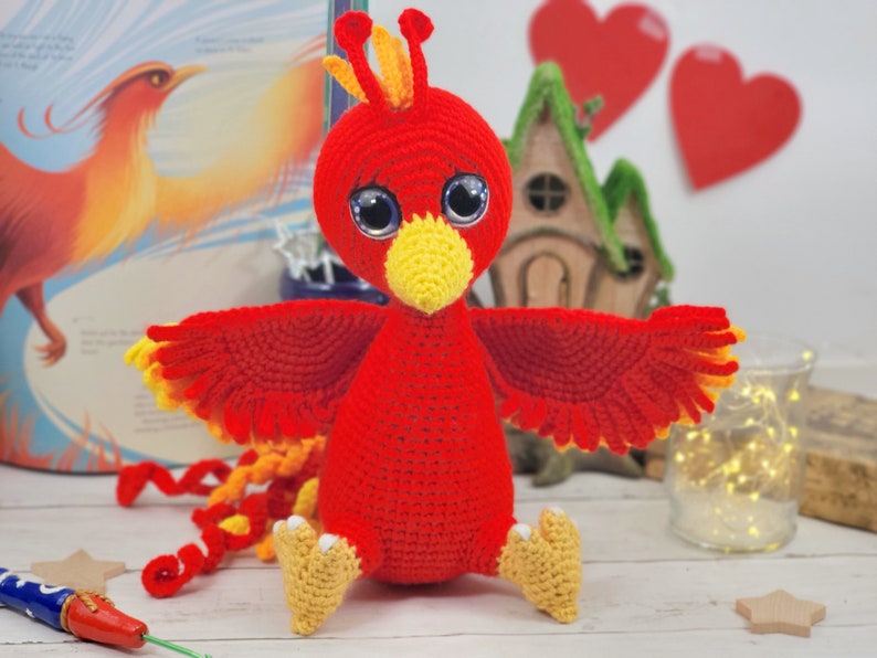 Phoenix Crochet Pattern, Crochet Pattern, Crochet, Pattern, Phoenix ...