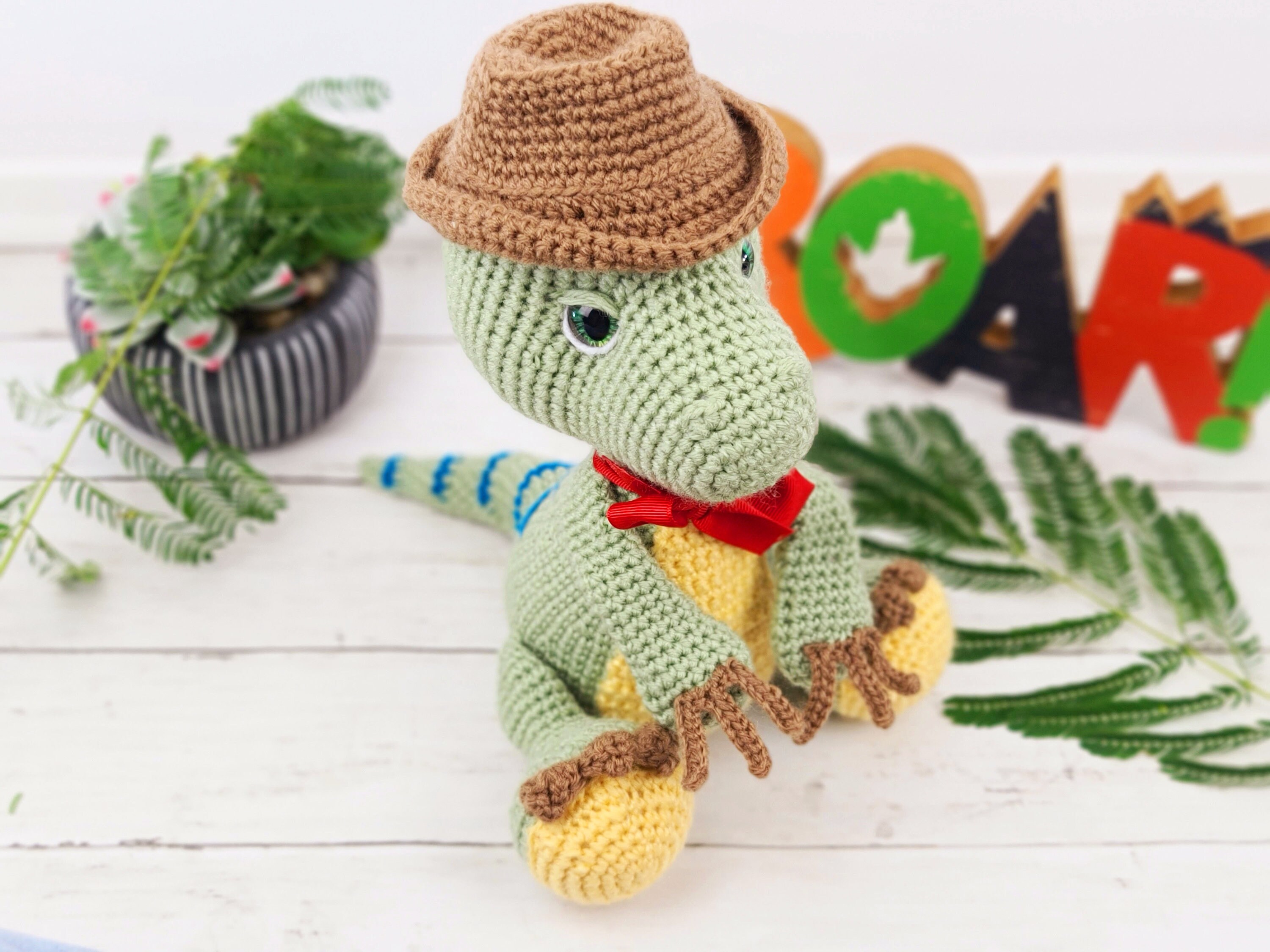 Raptor Raptor Crochet Pattern Crochet Pattern Amigurumi | Etsy Canada