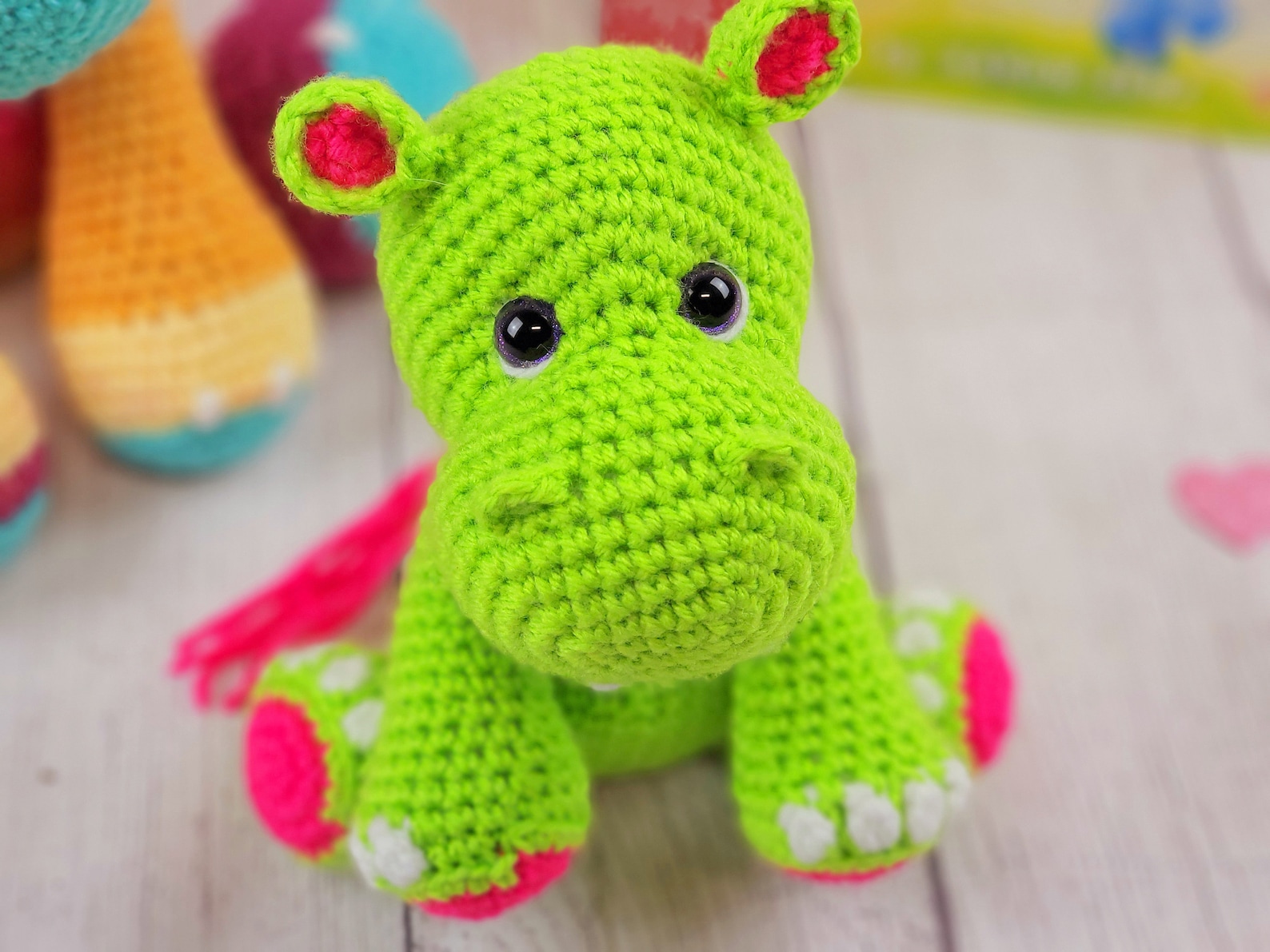 Hippo Crochet Pattern Crochet Hippo Hippo Hippo Tutorial - Etsy