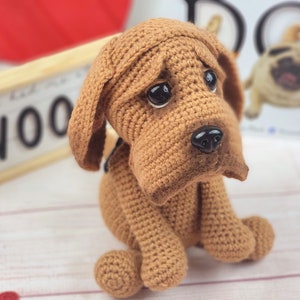 Bloodhound, Bloodhound Crochet Pattern, Crochet Pattern, Pattern ...