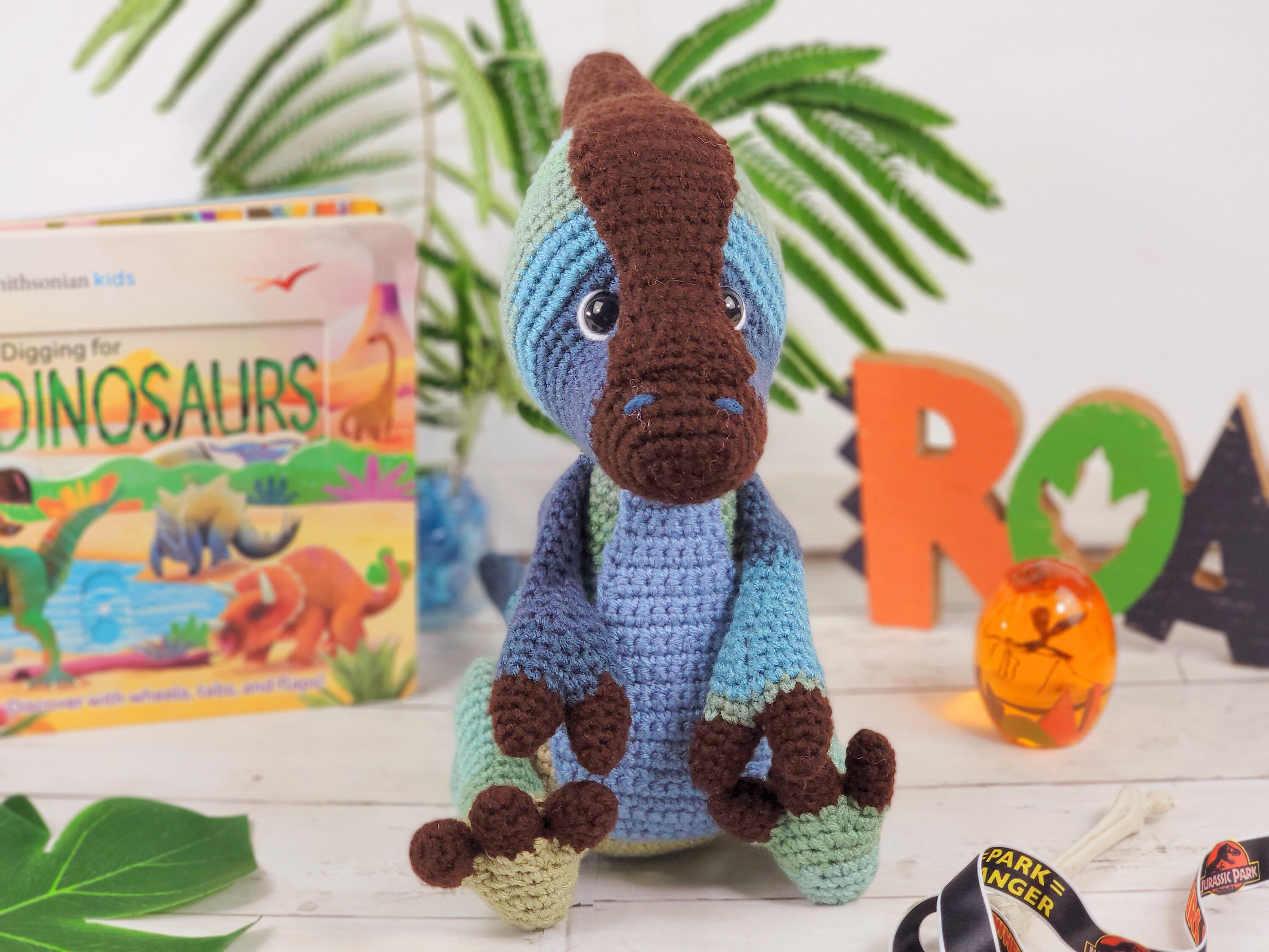 Parasalphosaurus Dinosaur Crochet Pattern Crochet Pattern - Etsy