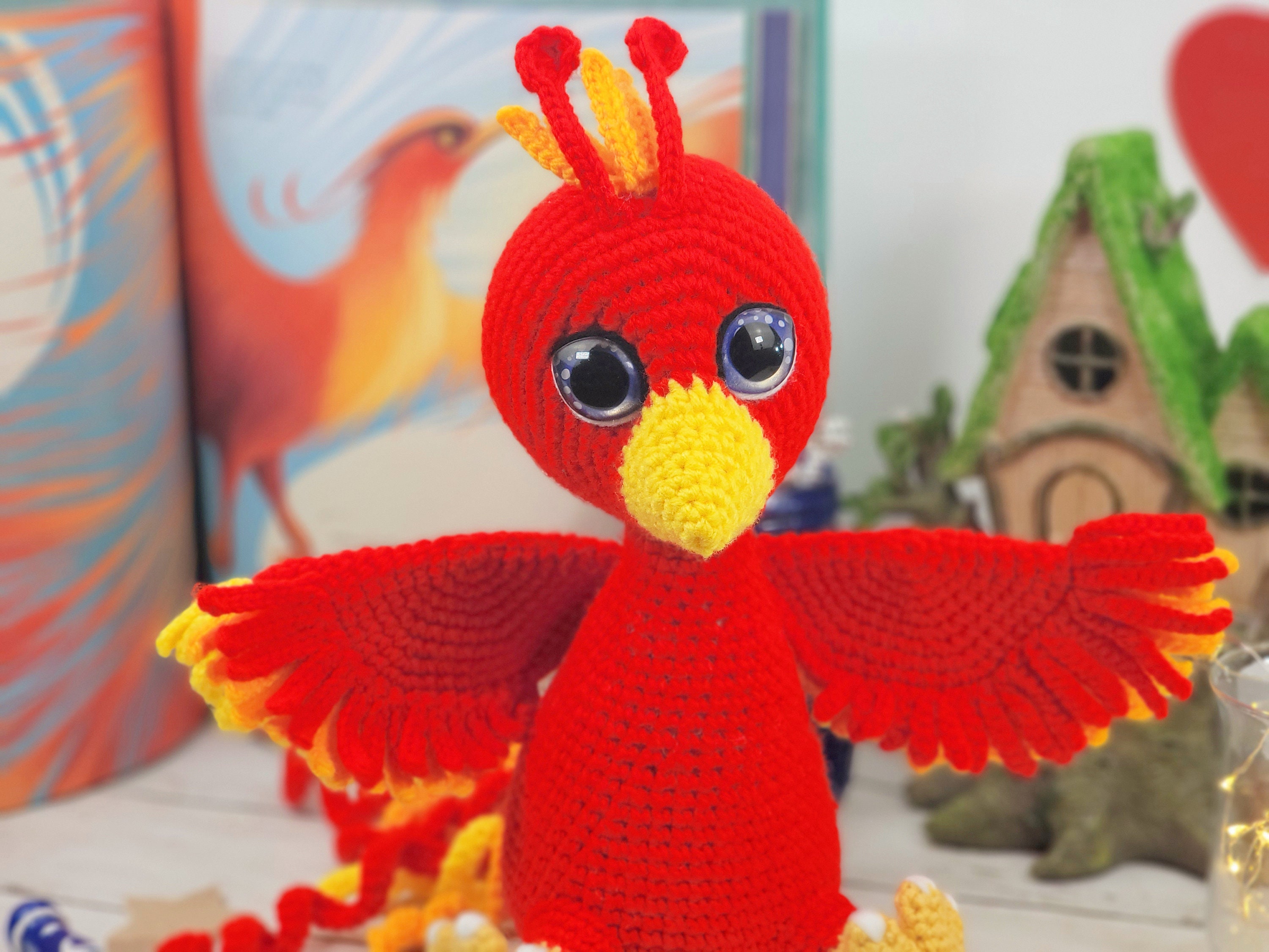 Phoenix Crochet Pattern, Crochet Pattern, Crochet, Pattern, Phoenix ...