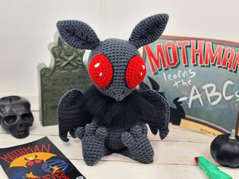 Mothman Mothman Crochet Pattern Crochet Pattern Pattern - Etsy