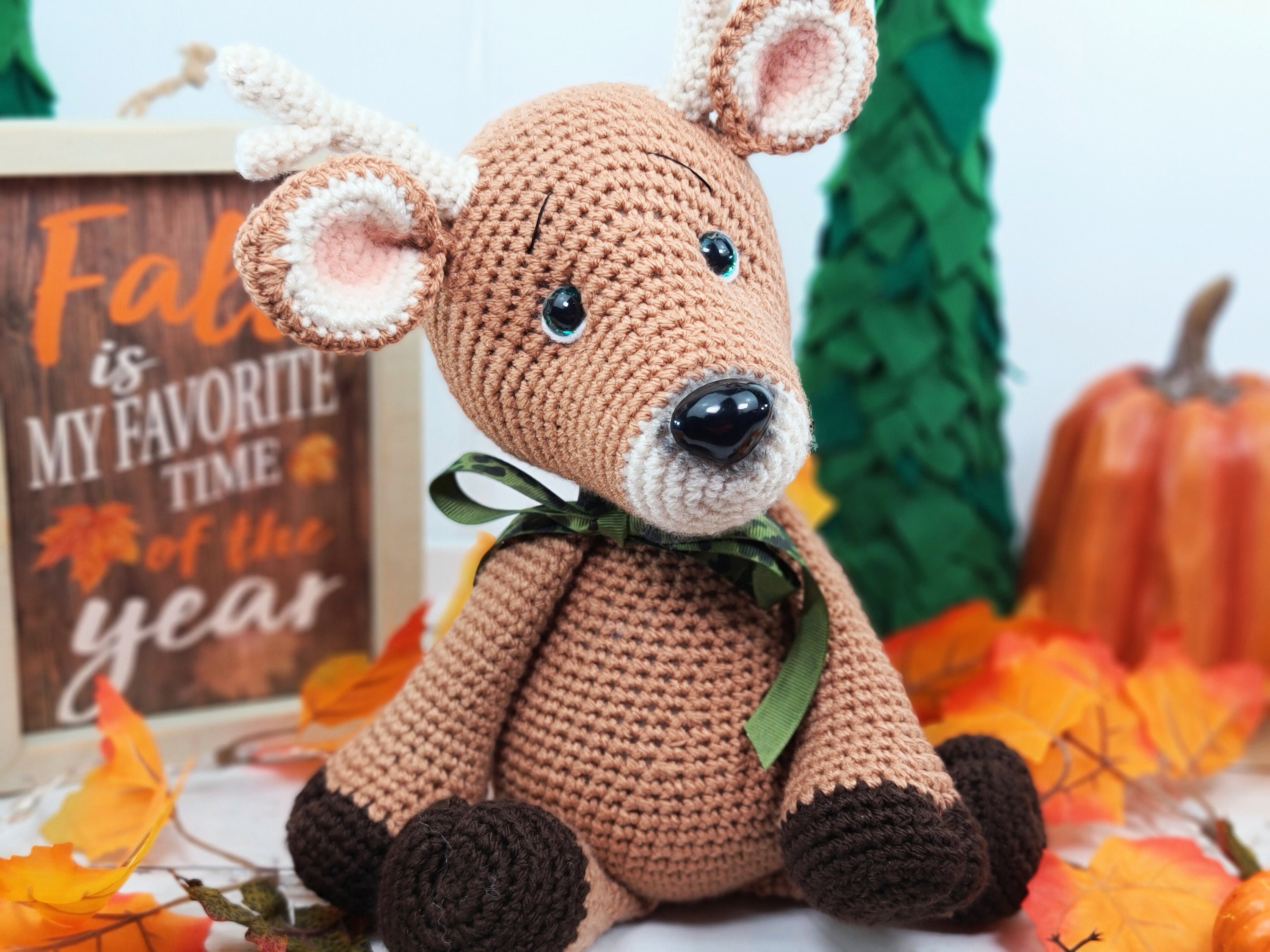 Deer Crochet Pattern Crochet Deer Deer Pattern Buck - Etsy Singapore