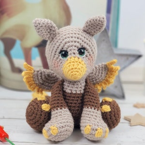 Griffin, Crochet Griffin, Crochet Pattern, Griffin Crochet Pattern ...