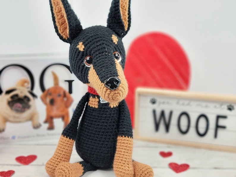 Doberman Crochet Doberman Doberman Crochet Pattern Crochet | Etsy