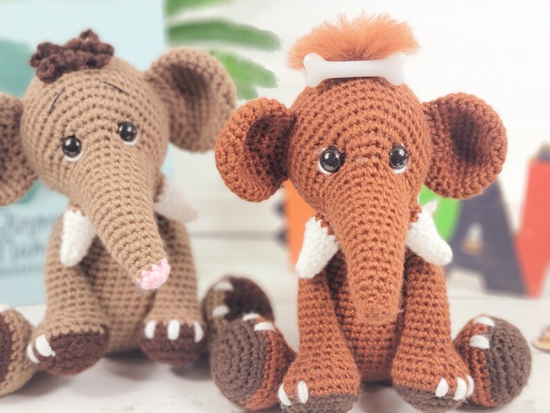 Mammoth Crochet Pattern Crochet Pattern Pattern Crochet - Etsy