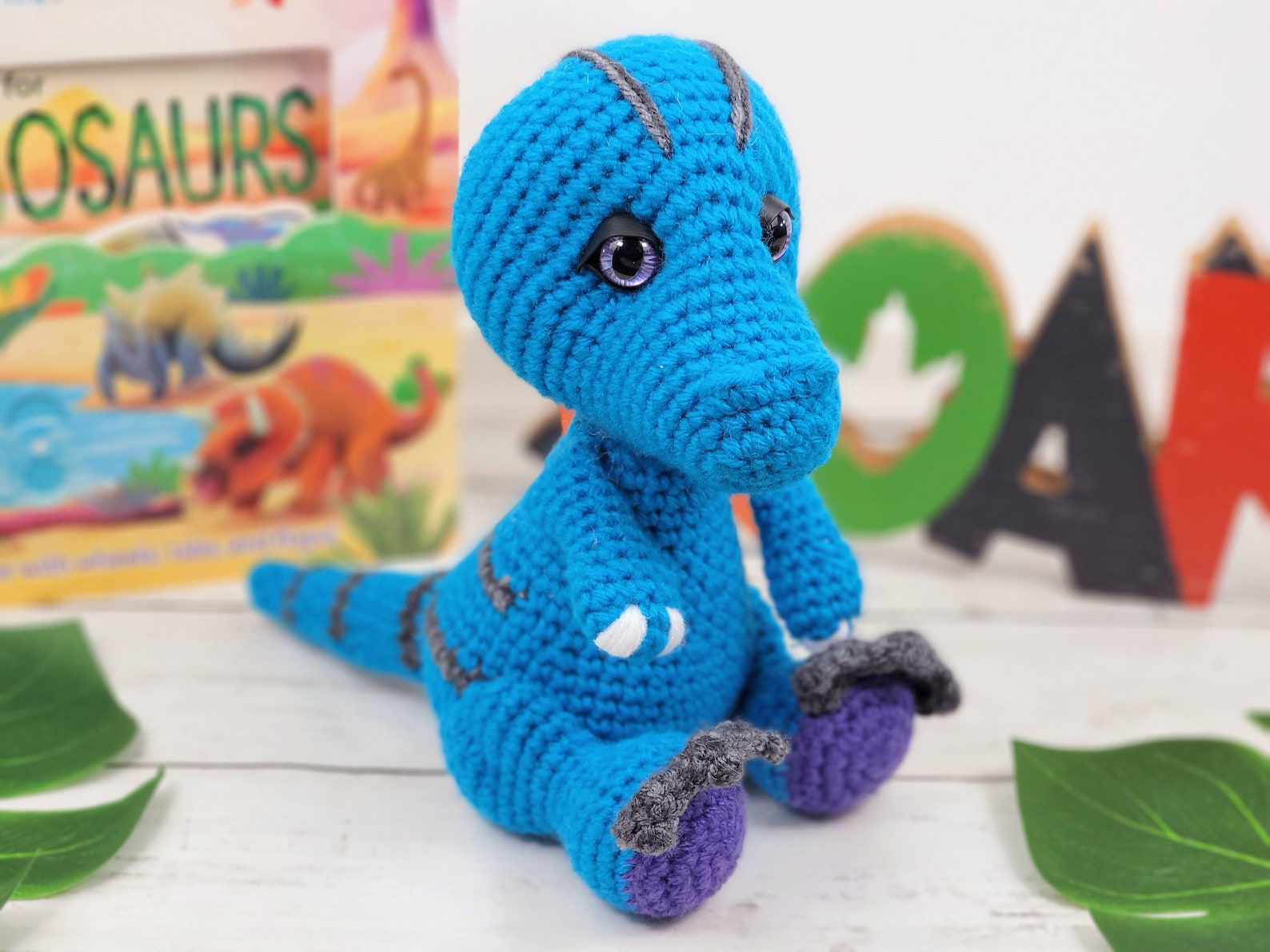 Raptor Pattern Raptor Crochet Pattern Dinosaur Pattern - Etsy Australia