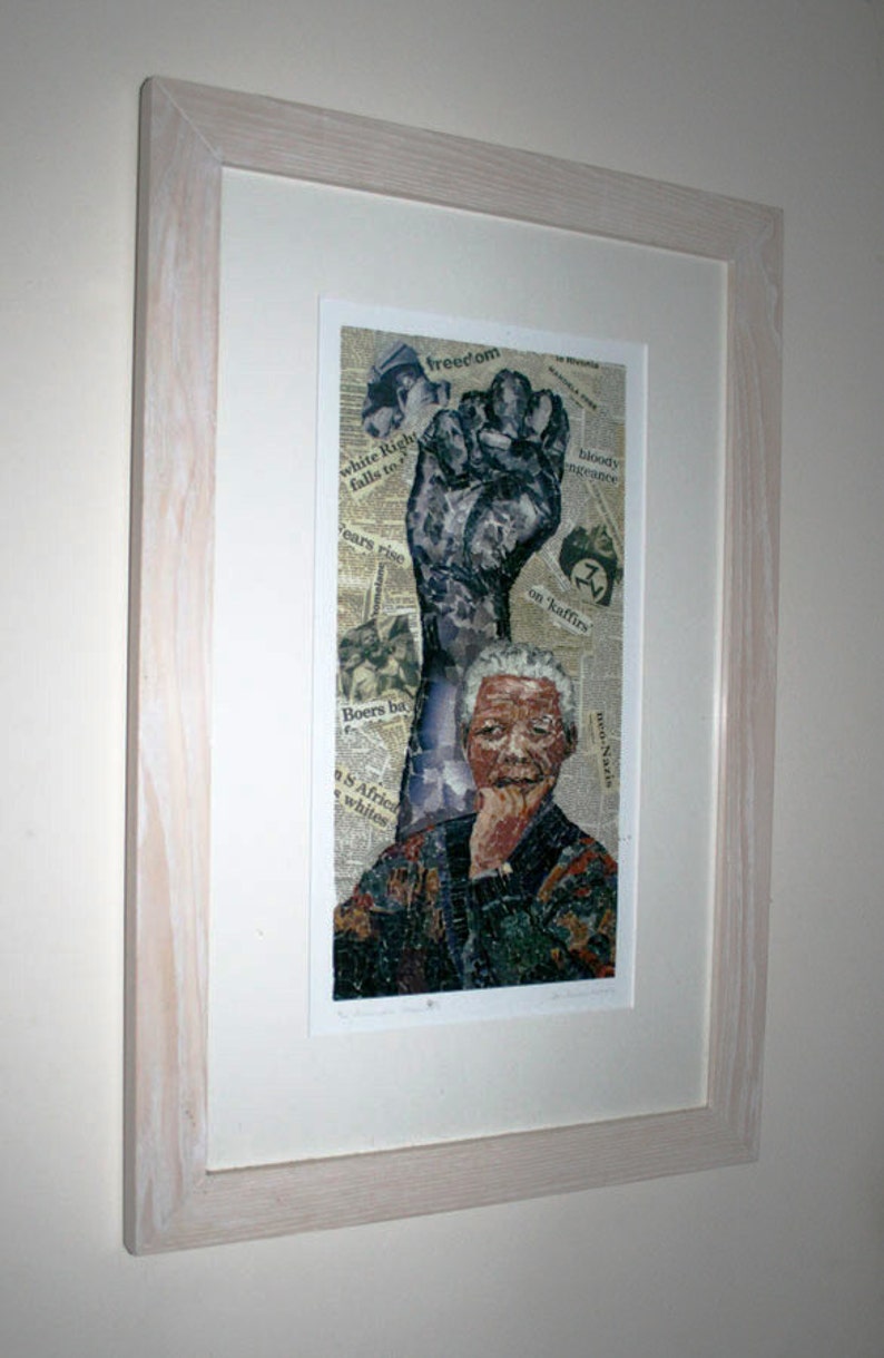 Amandla Mandela. - Signed, Contemporary, Fine Art, Giclée Print of an ...