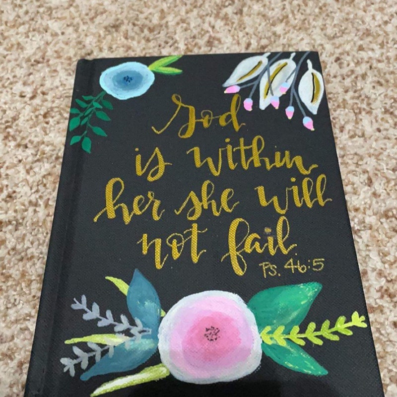 Painted Journal - Etsy