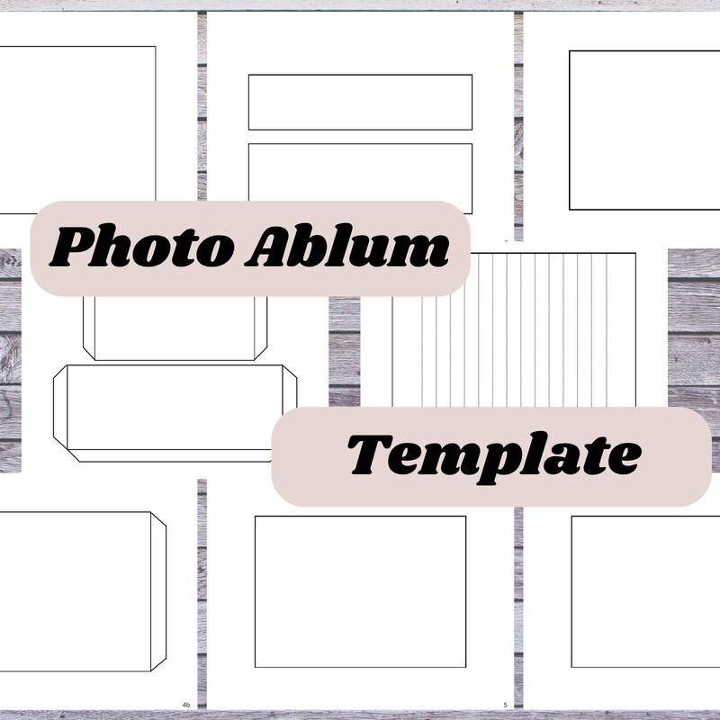 Album Templates - Etsy