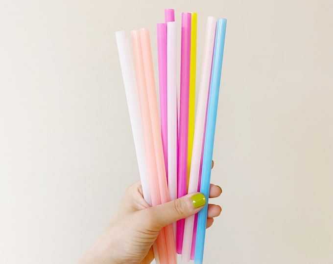 Color Changing Straw, Colorful Straw, Rainbow Colored Straw, Mood Straw ...