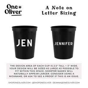 Personal Name Cup, Custom Cup, Personalized Cup, Personal Gift, Bridal ...