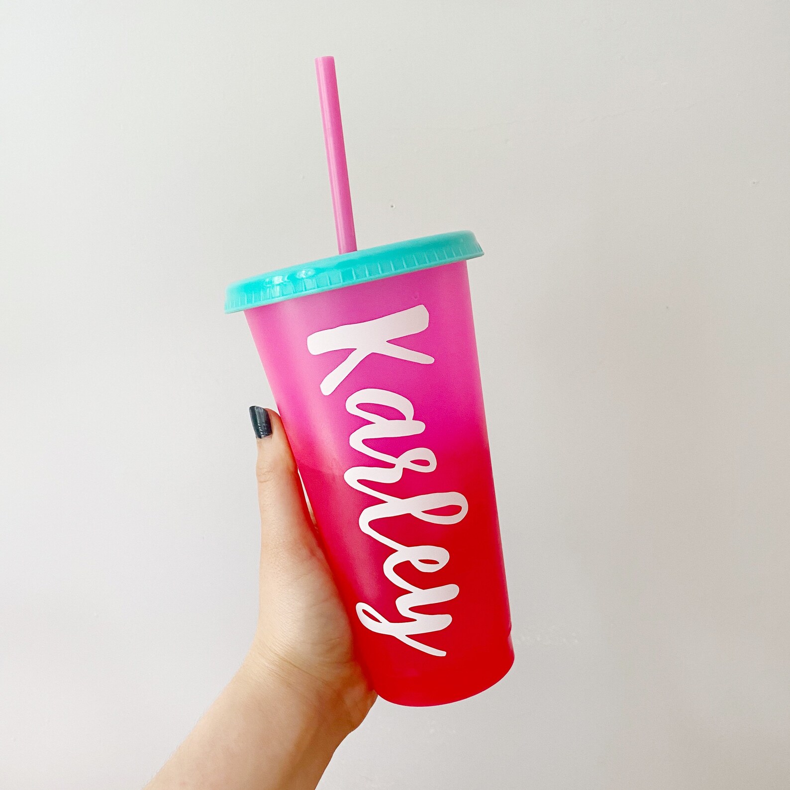 24oz Color Change Cup, Mood Cup, Personalized Cup, Kids Name Cup, Beach ...