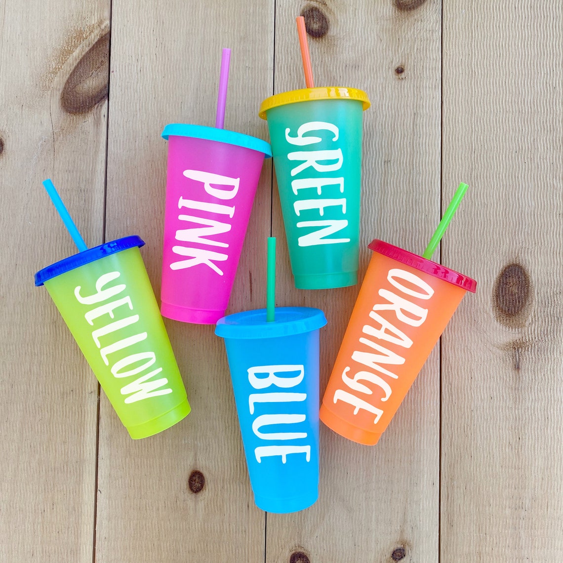 24oz Color Change Cup, Mood Cup, Personalized Cup, Kids Name Cup, Beach ...