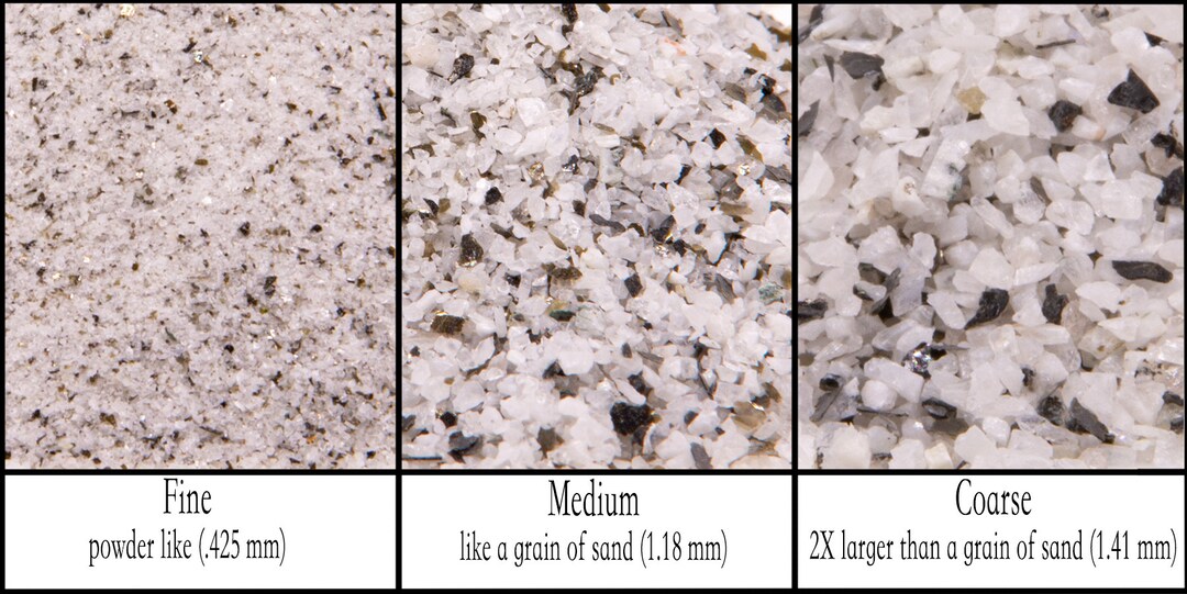 Moonstone Natural Stone - Crushed Inlay Stone (fine,medium,coarse-.5oz ...