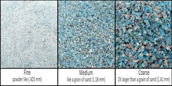 Blue Apatite Natural Stone Crushed Inlay Stone fine | Etsy