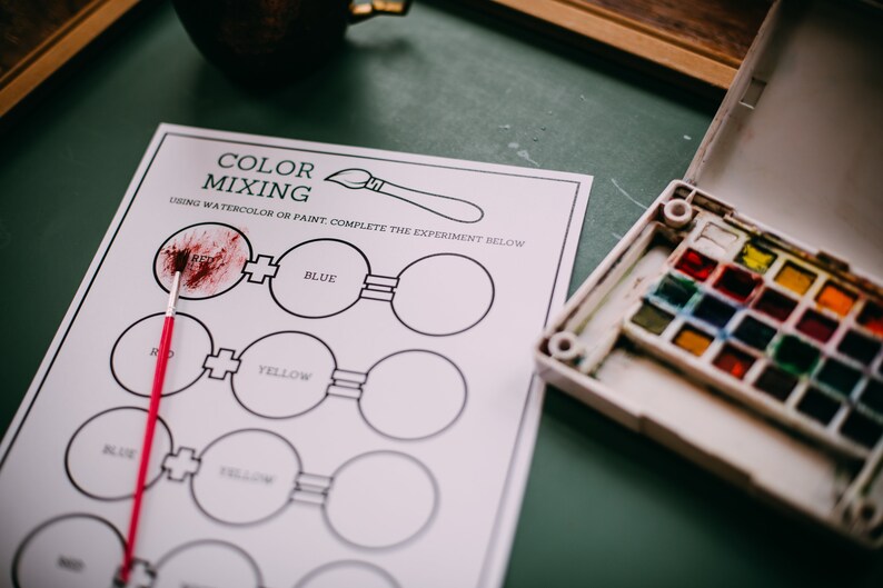 Color Theory Unit Study Digital Download - Etsy