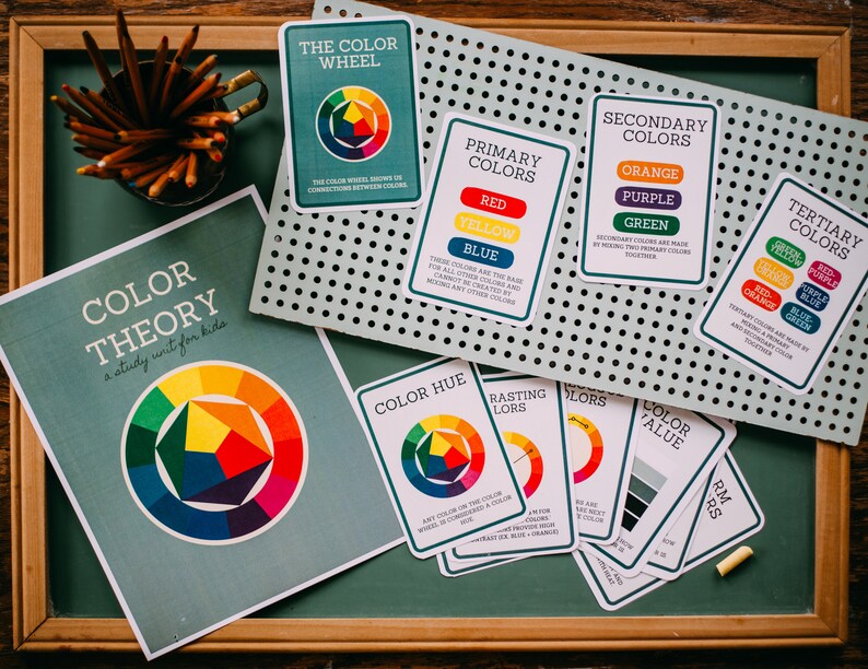 Color Theory Unit Study Digital Download - Etsy
