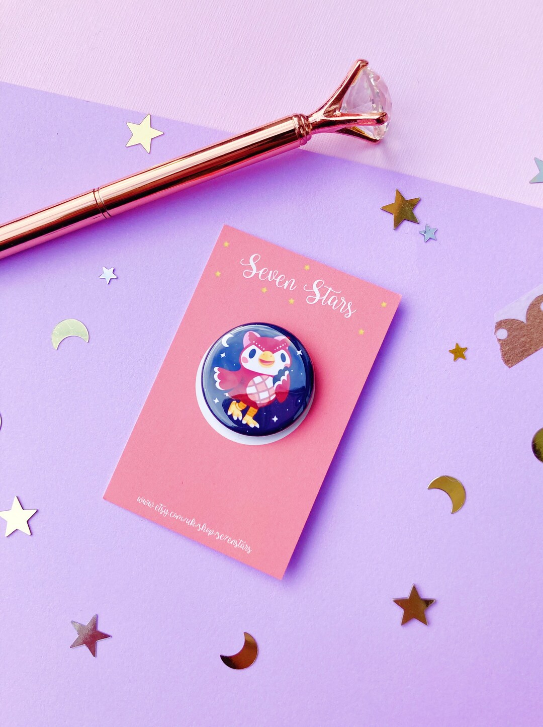 Celeste Badge Animal Crossing Pin Animal Crossing Badge - Etsy