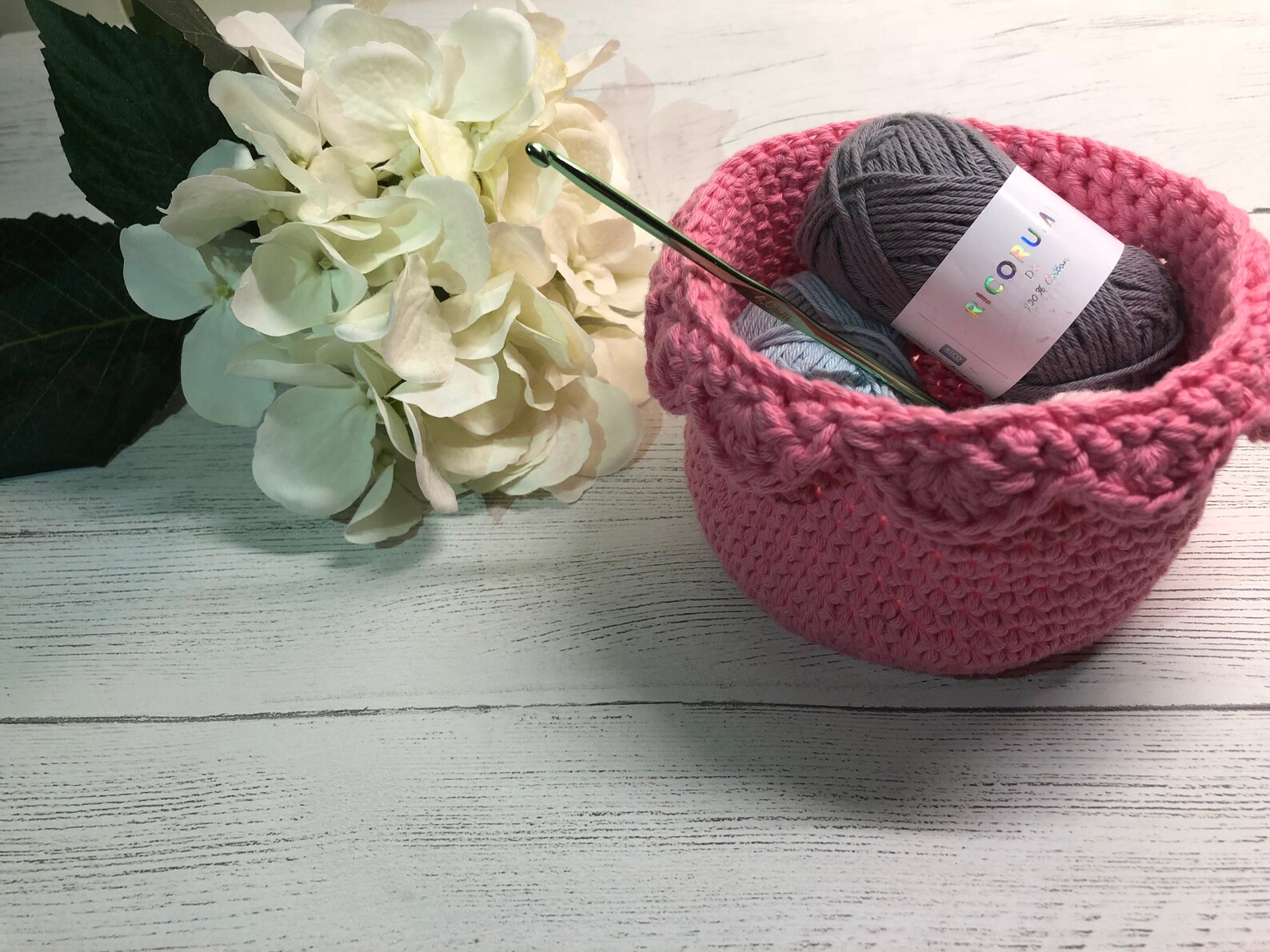 Crochet Basket Pattern Easy Crochet Pattern Instant - Etsy