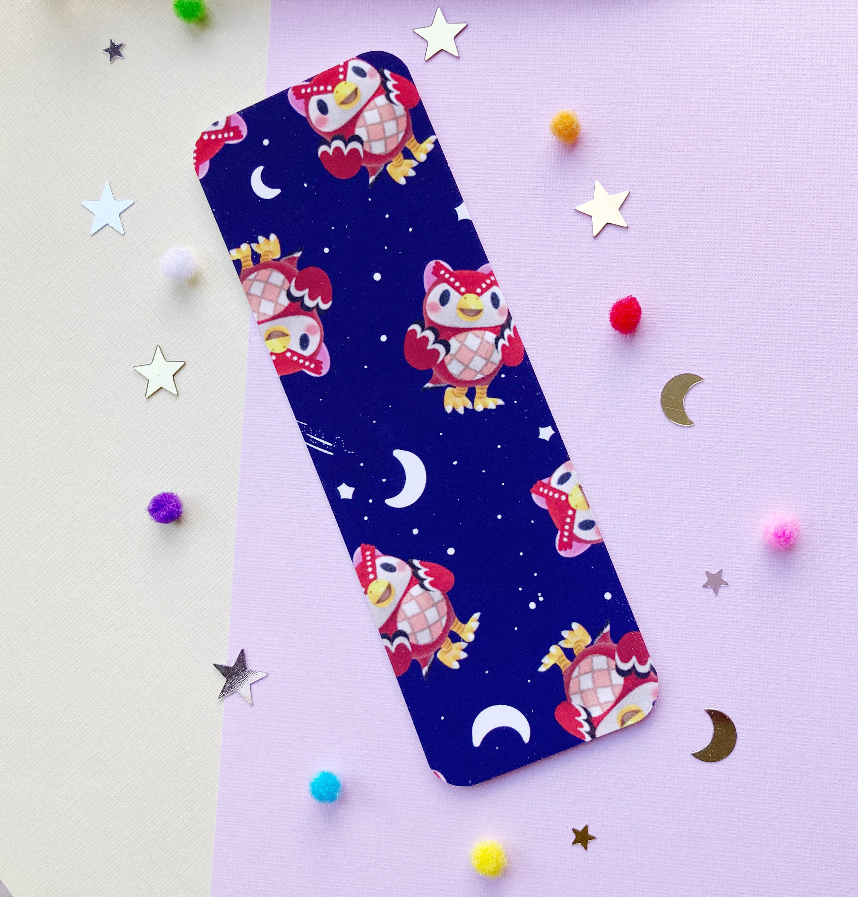 Celeste Bookmark Animal Crossing Gift Velvet Bookmark - Etsy UK