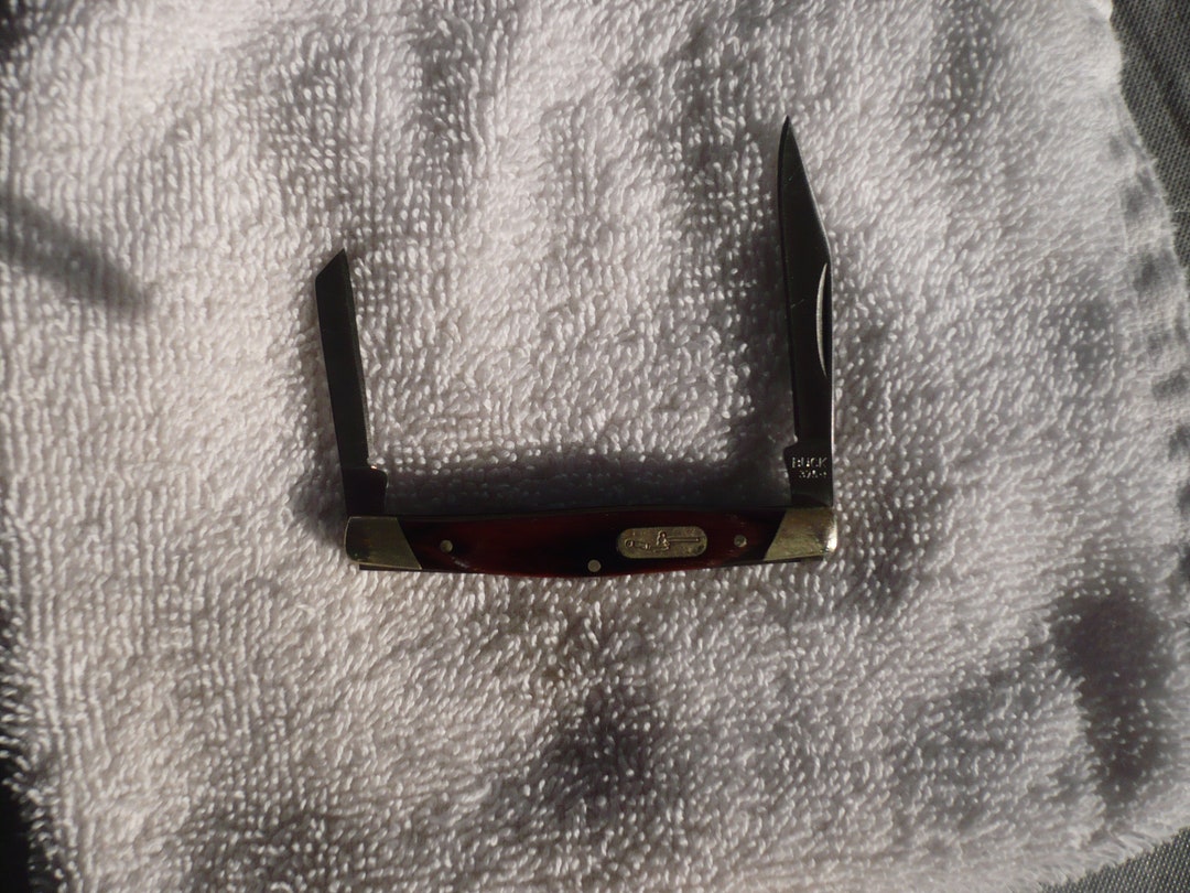 Buck 375 2 Blade Folding Pocket Knife - Etsy