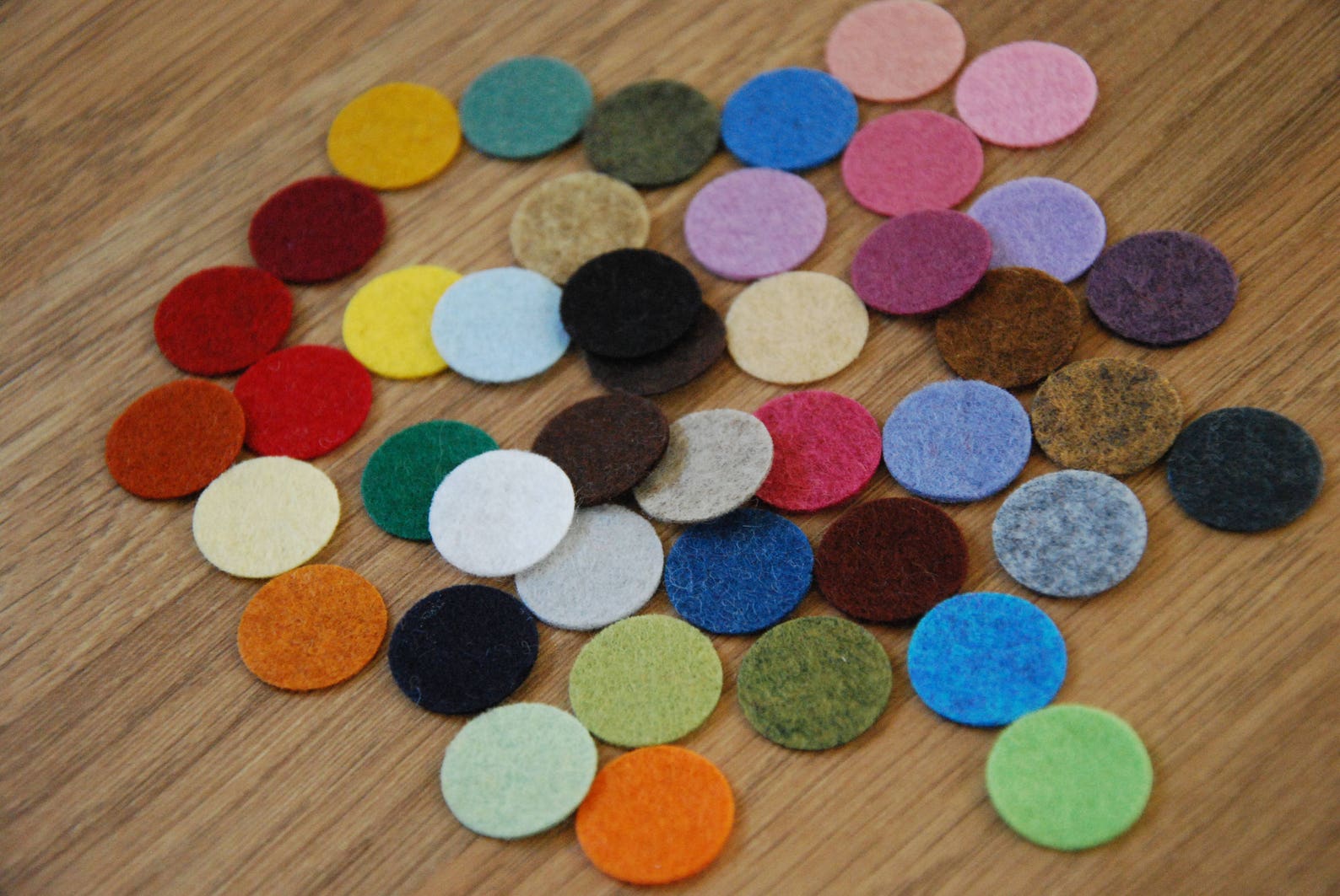 Felt Circles Die Cut Felt Circles Felt Shapes Felt Circle - Etsy