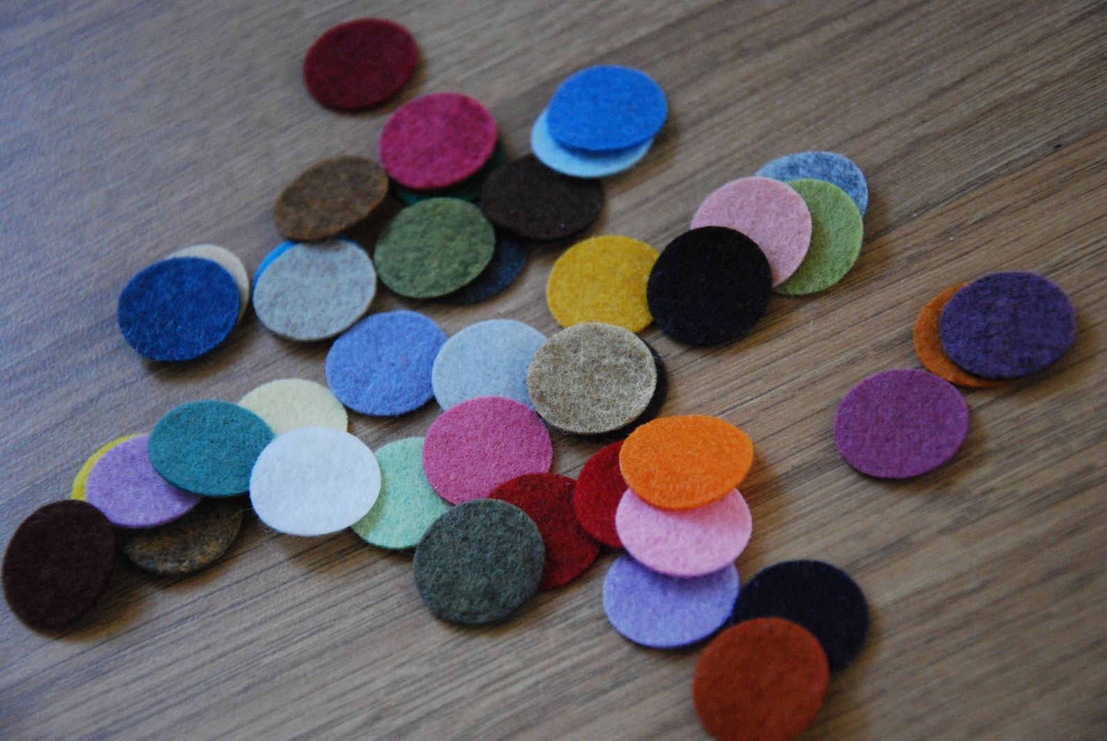 Felt Circles Die Cut Felt Circles Felt Shapes Felt Circle - Etsy