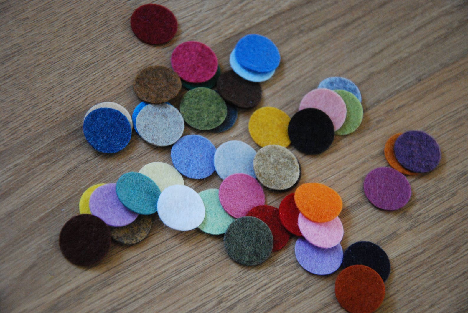 Felt Circles Die Cut Felt Circles Felt Shapes Felt Circle - Etsy