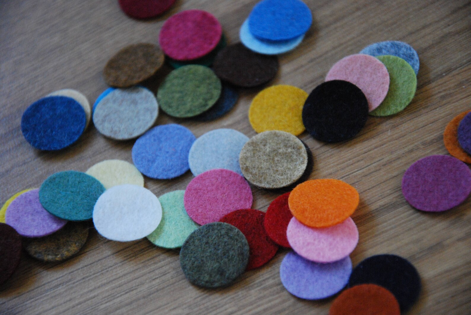 Felt Circles Die Cut Felt Circles Felt Shapes Felt Circle - Etsy