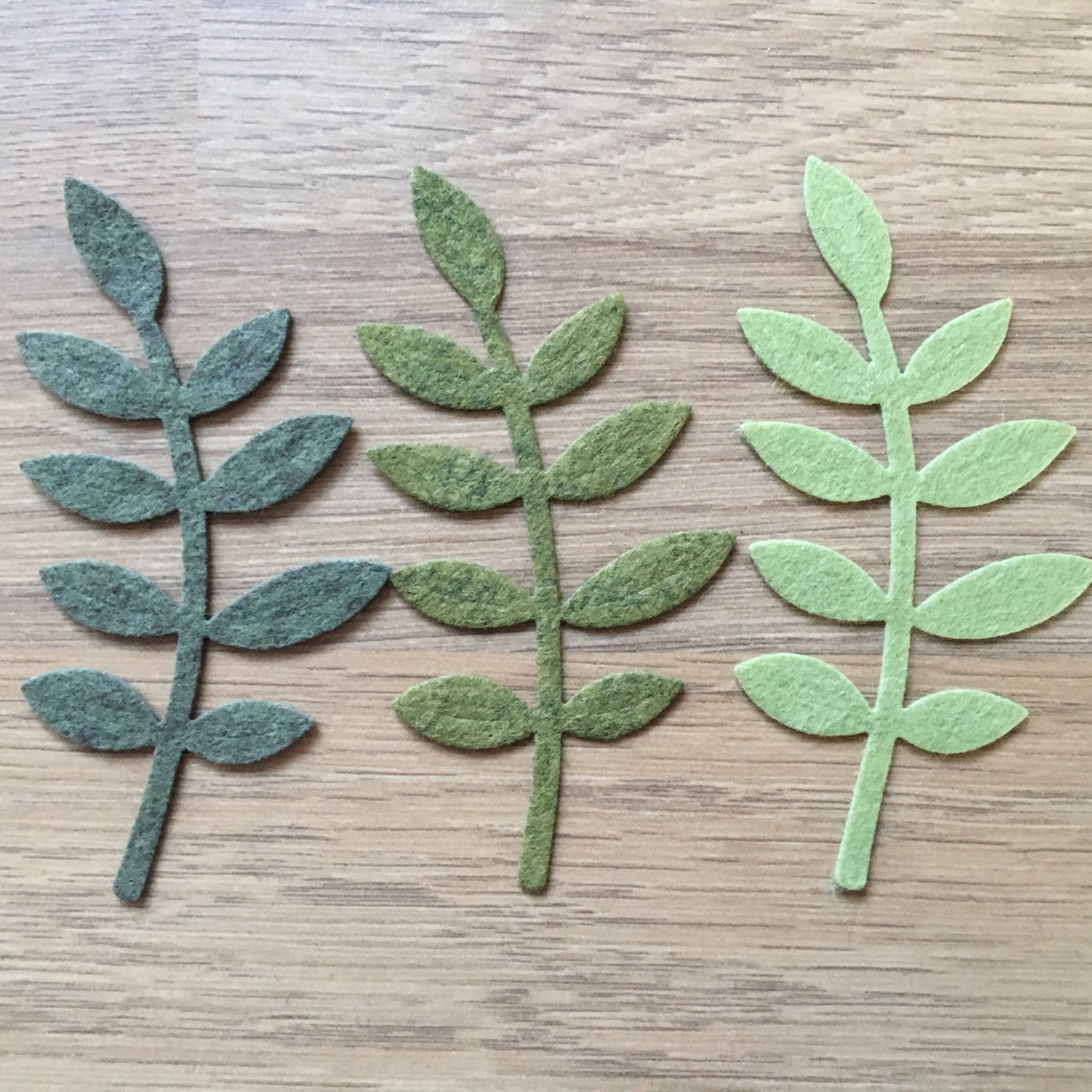 Felt Leaves Die Cut Felt Leaves Felt Shapes Felt Leaf - Etsy UK