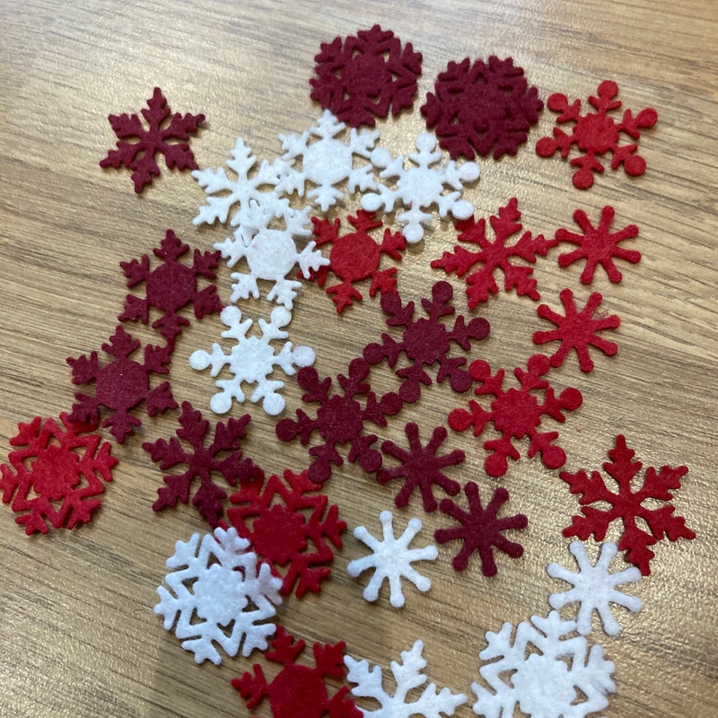 Felt Snowflake - Etsy